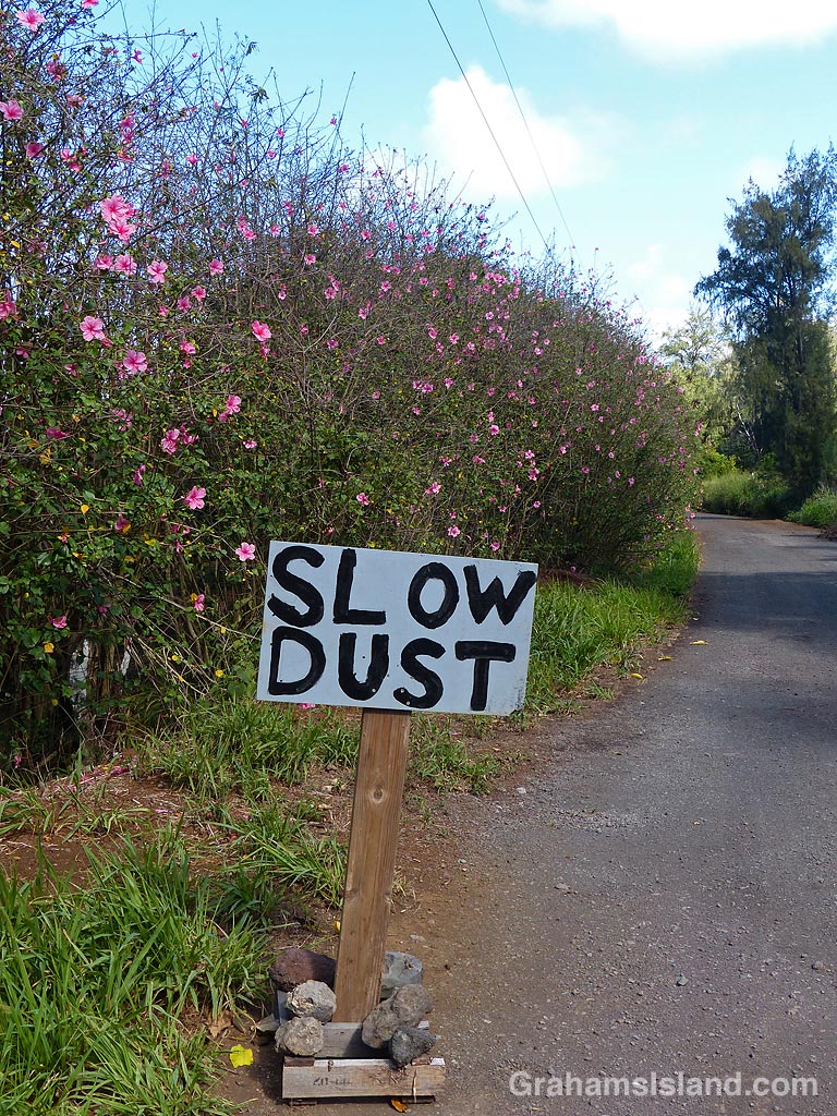 Signs: Slow dust | Graham's Island