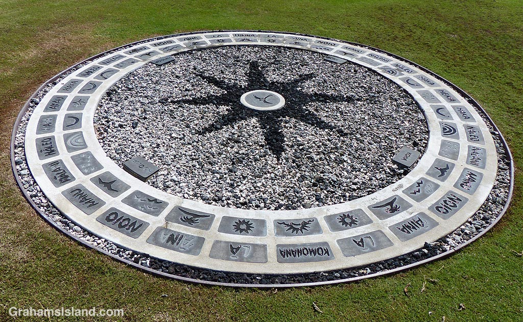 Hawaiian star compass | Graham's Island