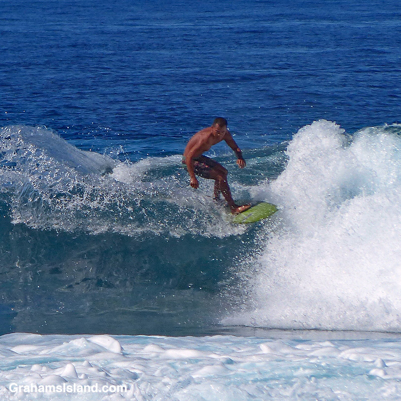 Catching a wave | Graham's Island