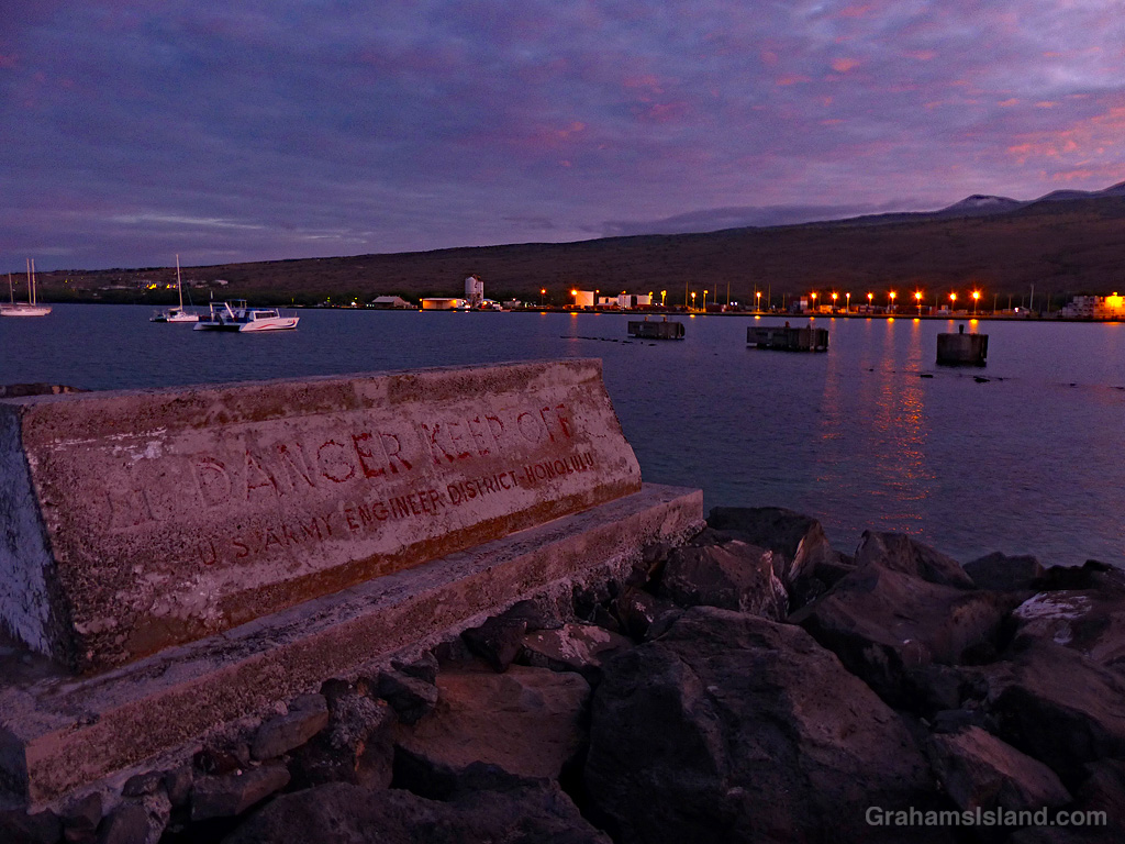 Signs: Keep off | Graham's Island