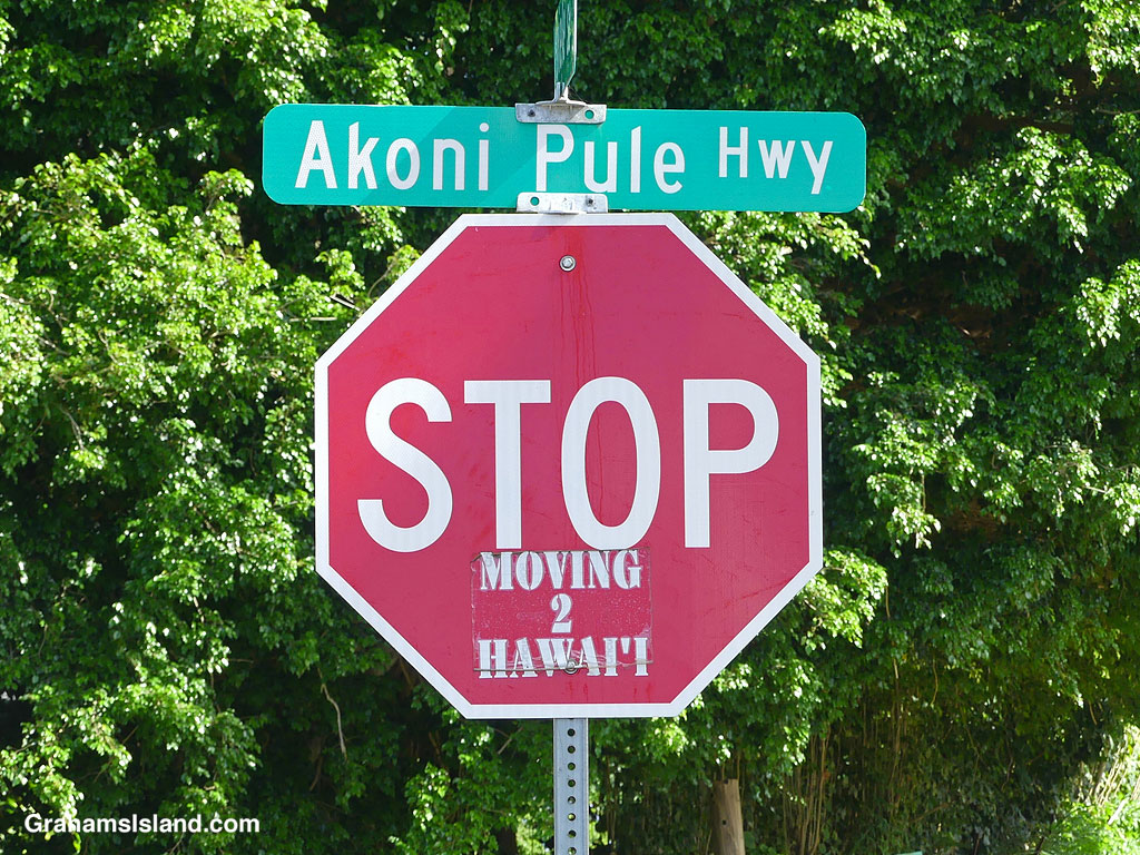A sign of the times | Graham's Island