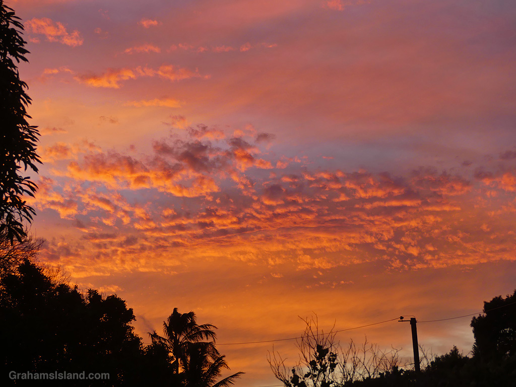 Sunset from home | Graham's Island